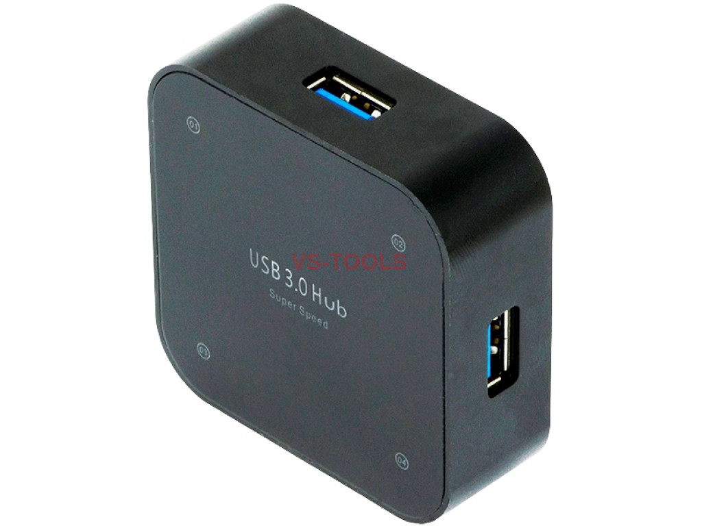 Super Speed 5Gbps USB 3.0 4 Ports Hub Individual Port Indicator ...